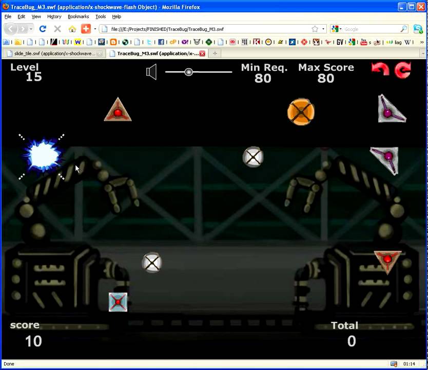 Trace Bug Flash Game Footage - YouTube