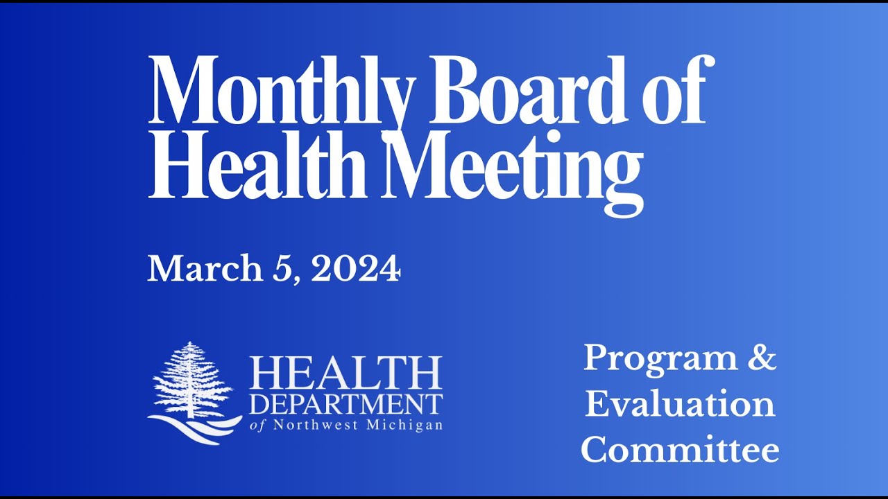 Program & Evaluation Committee Meeting, March 5, 2024 - YouTube