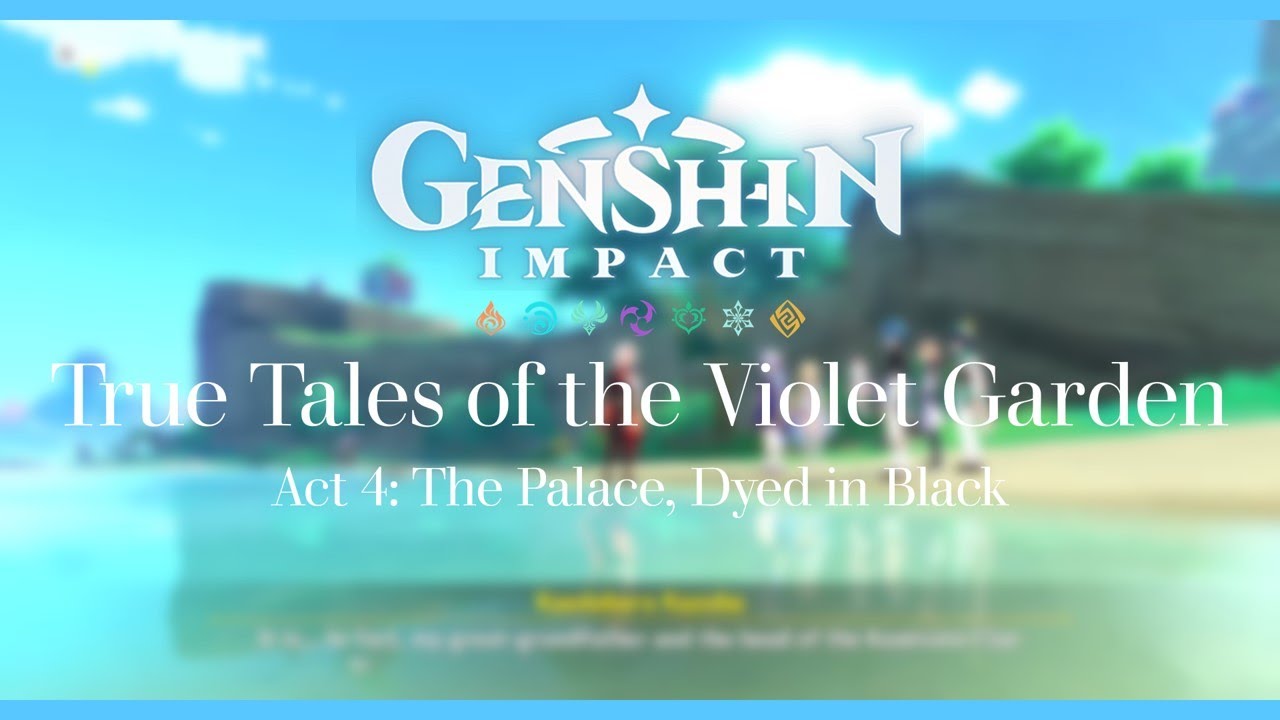 Genshin Impact Zephyr of the Violet Garden Event Walkthrough Part 04 ...