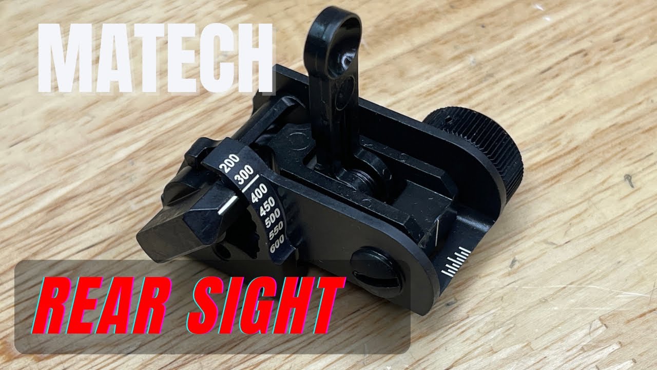 MaTech Rear Backup Sight - YouTube