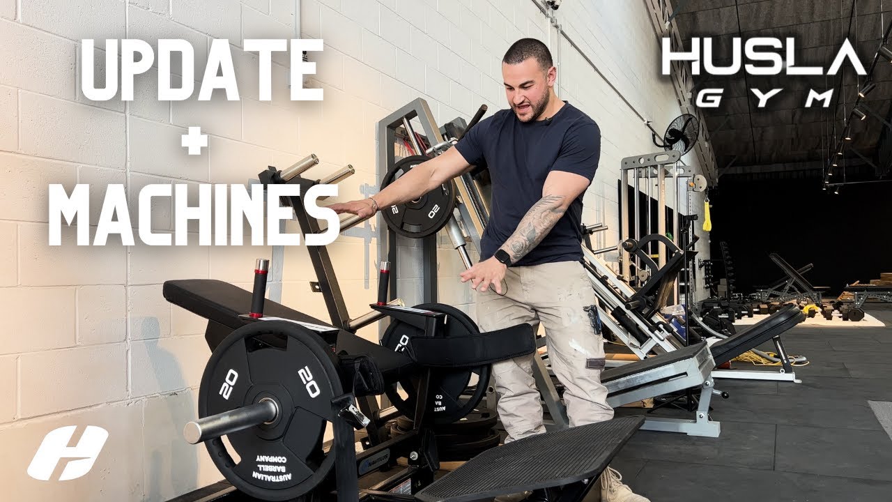 HUSLA GYM UPDATE + EQUIPTMENT RUNDOWN - YouTube
