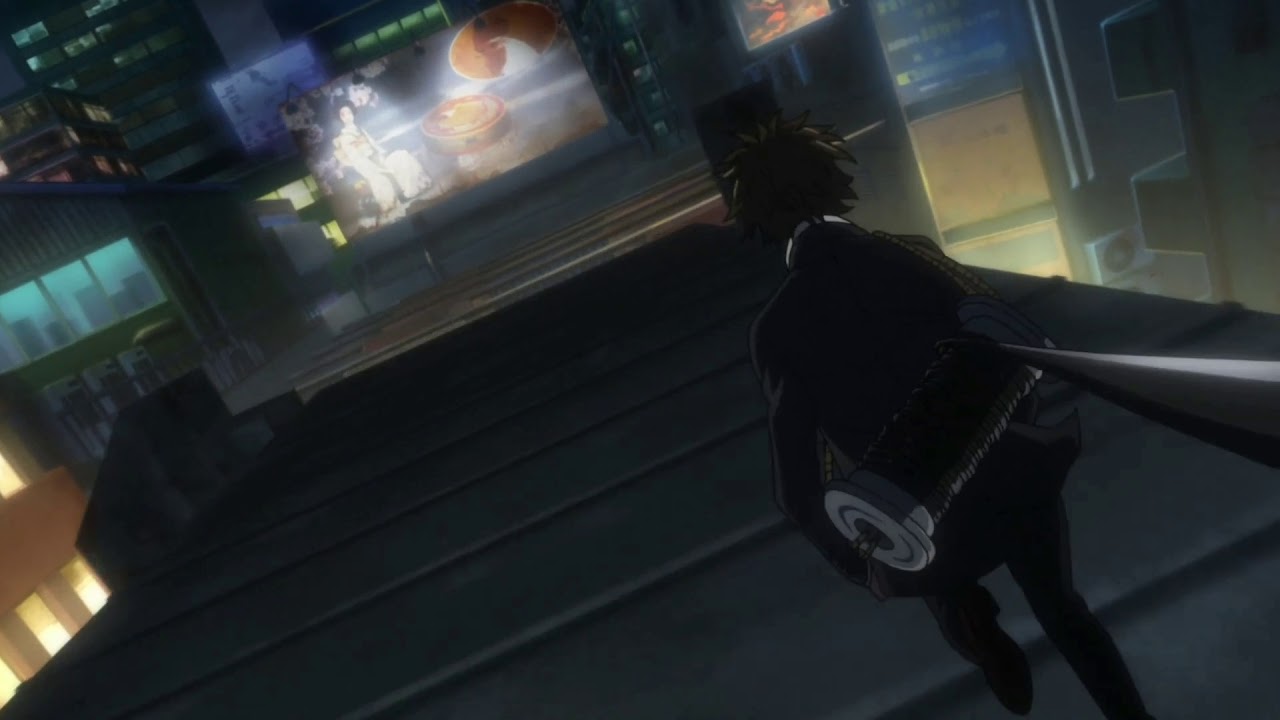 Psycho Pass 3 - Gang fight and Parkour scene |Ep 2| |1080P| - YouTube