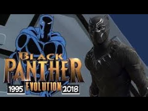 Pantera Negra - Evolução  (Filmes & Desenhos) (1995- 2018)