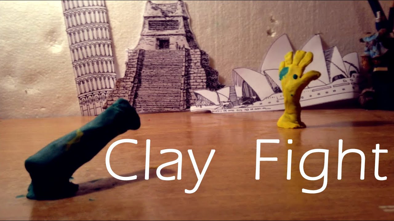 CLAY FIGHT | Corto Stop Motion - YouTube