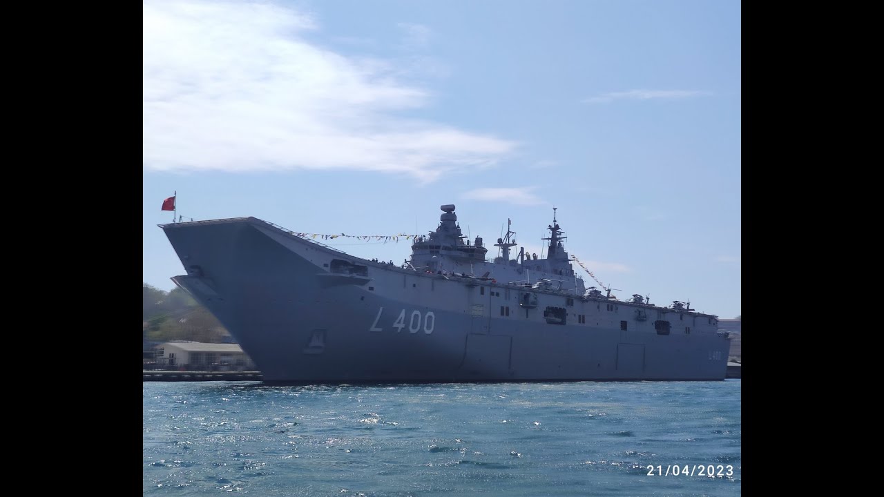 TCG ANADOLU L400 SANCAK TARAFI GÖRÜNÜM - YouTube