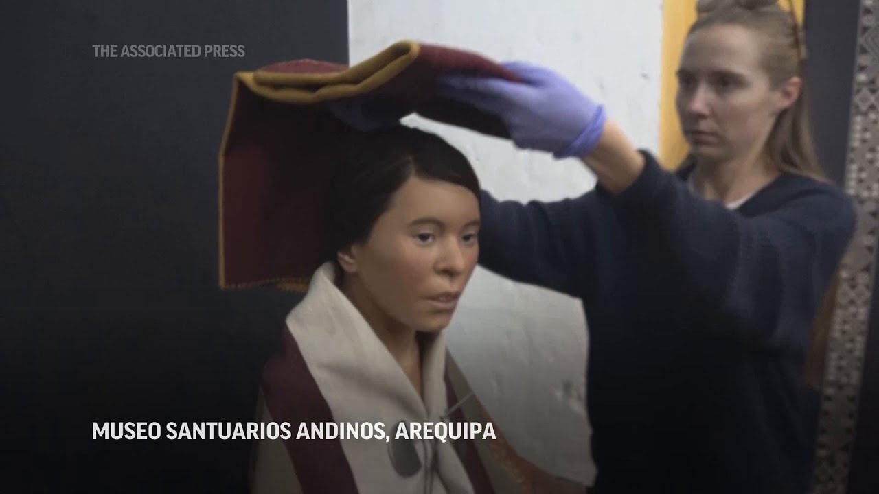 Expertos recrean el rostro de famosa momia peruana - YouTube