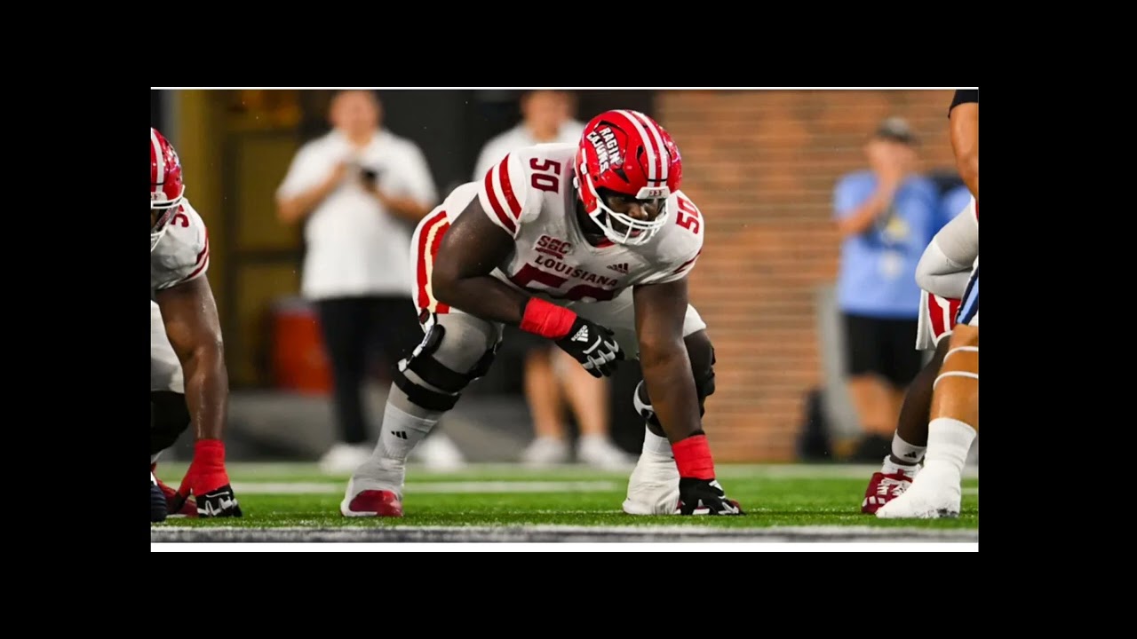 The Cowboys Drafted Nathan Thomas OT Louisiana Lafayette (Sorry But ...