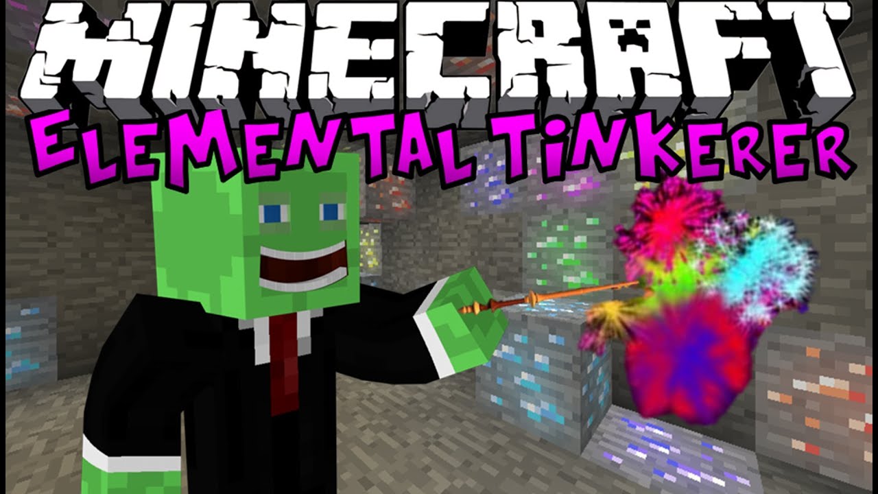 Minecraft Mods: ELEMENTAL TINKERER - Magic Mod! - YouTube