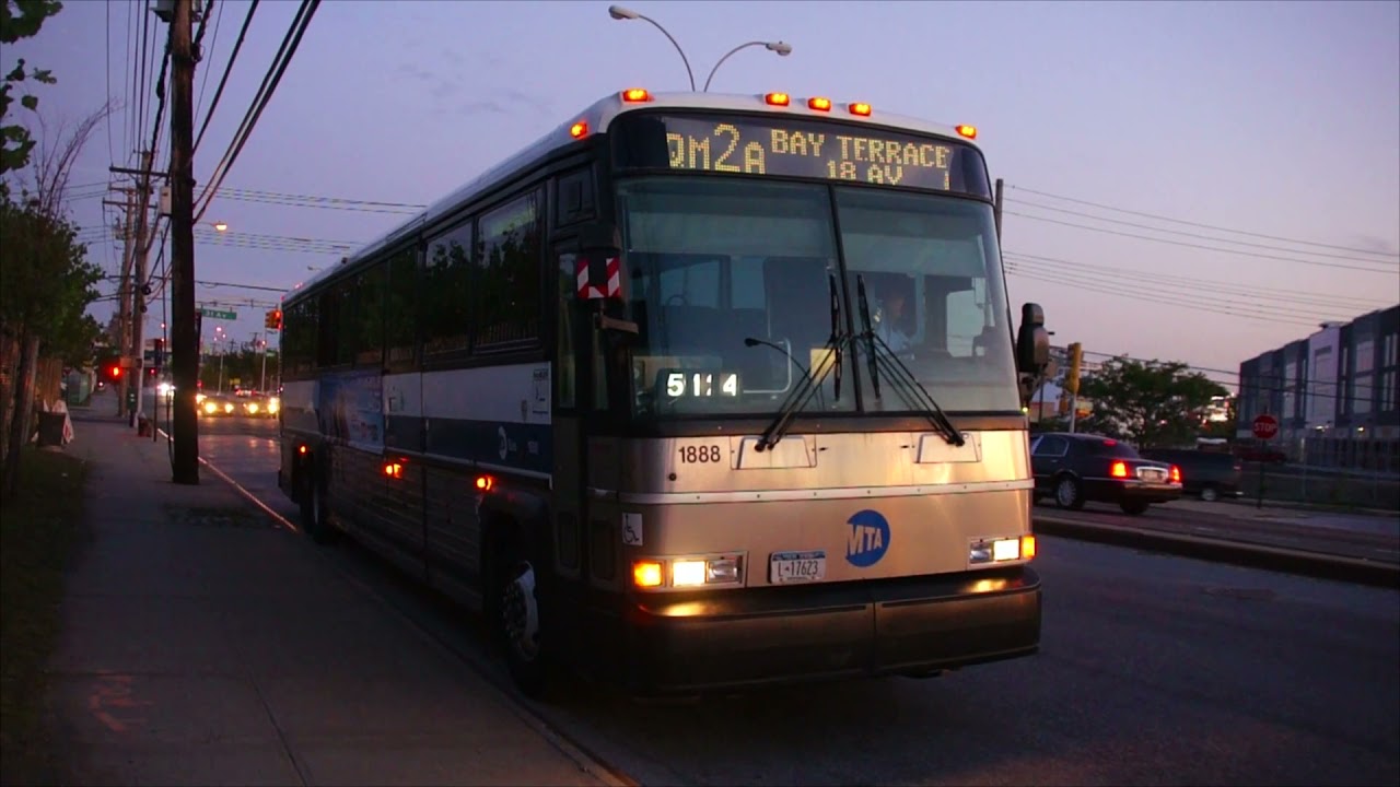 MTA Bus Company 1998 MCI 102-DLW3SS 1887 & 1888 - YouTube