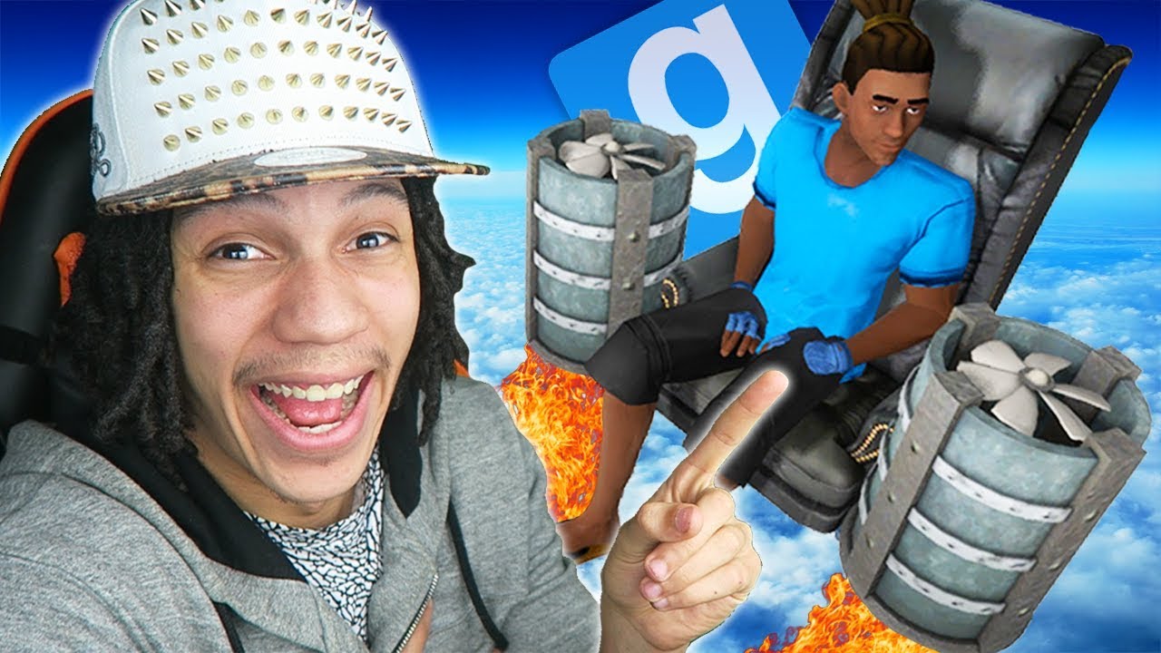 LE JETPACK DU NOOB !! GARRY'S MOD - YouTube