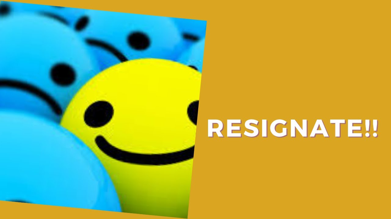 Resígnate...!!! - YouTube