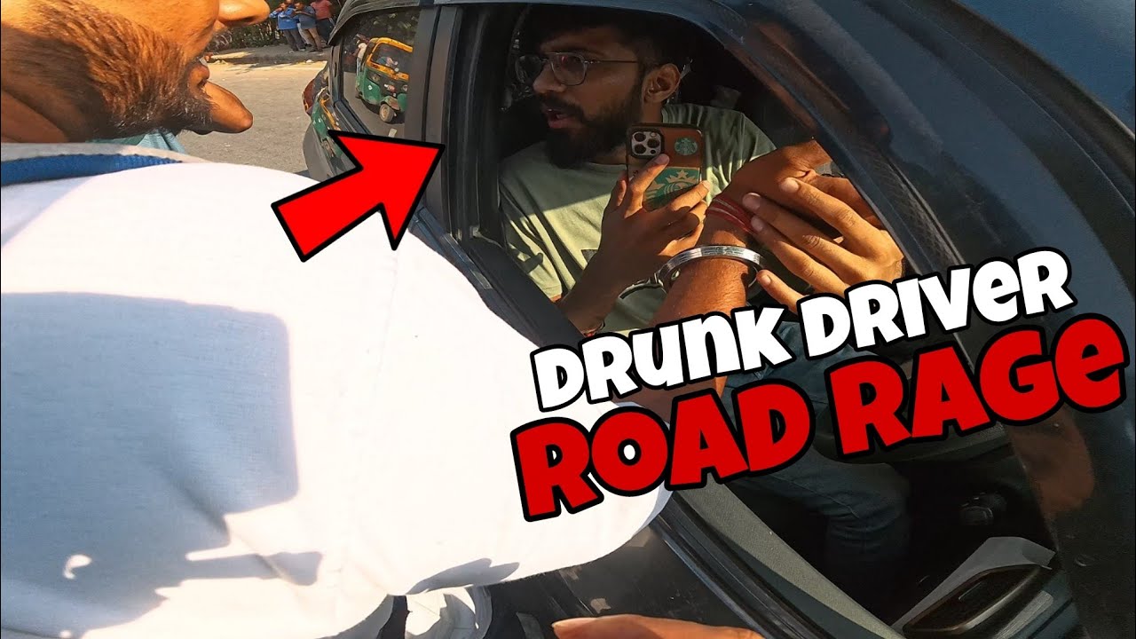 ROAD RAGE With Drunk Car Driver🤬 | Sunday Morning Ride Gone Wrong ...
