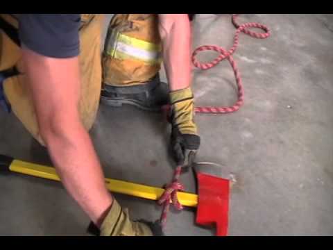 Hoisting an Axe - YouTube