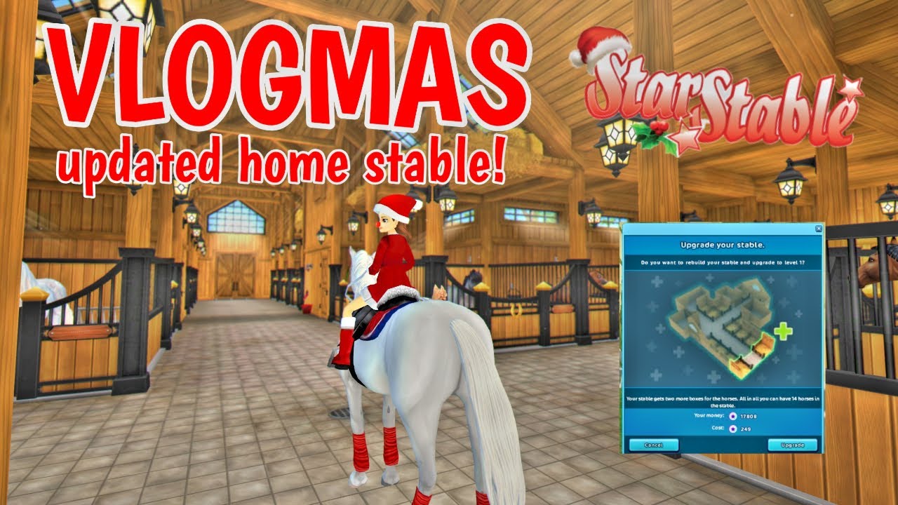 Star Stable ~ 🐴UPDATED HOME STABLE (vlogmas day 2) - YouTube