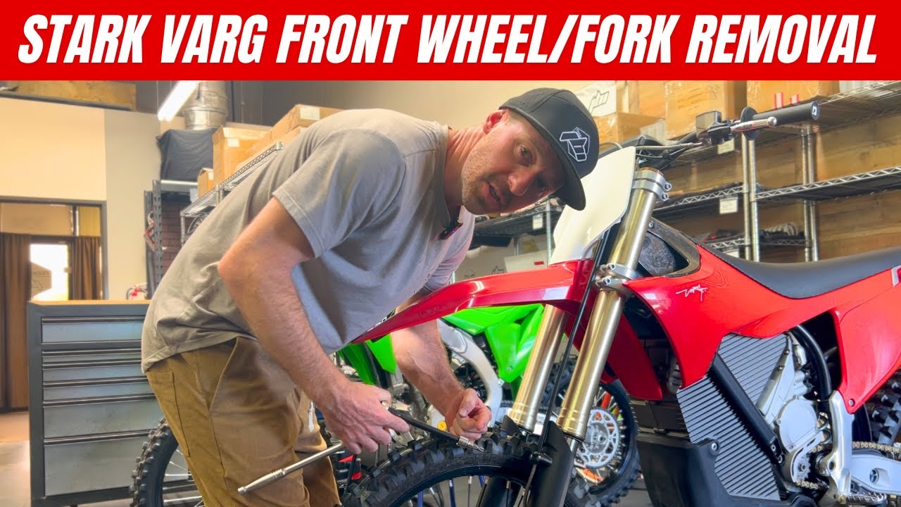 How to Quickly Remove Stark Varg KYB Forks and Front Wheel | JBI Tech ...