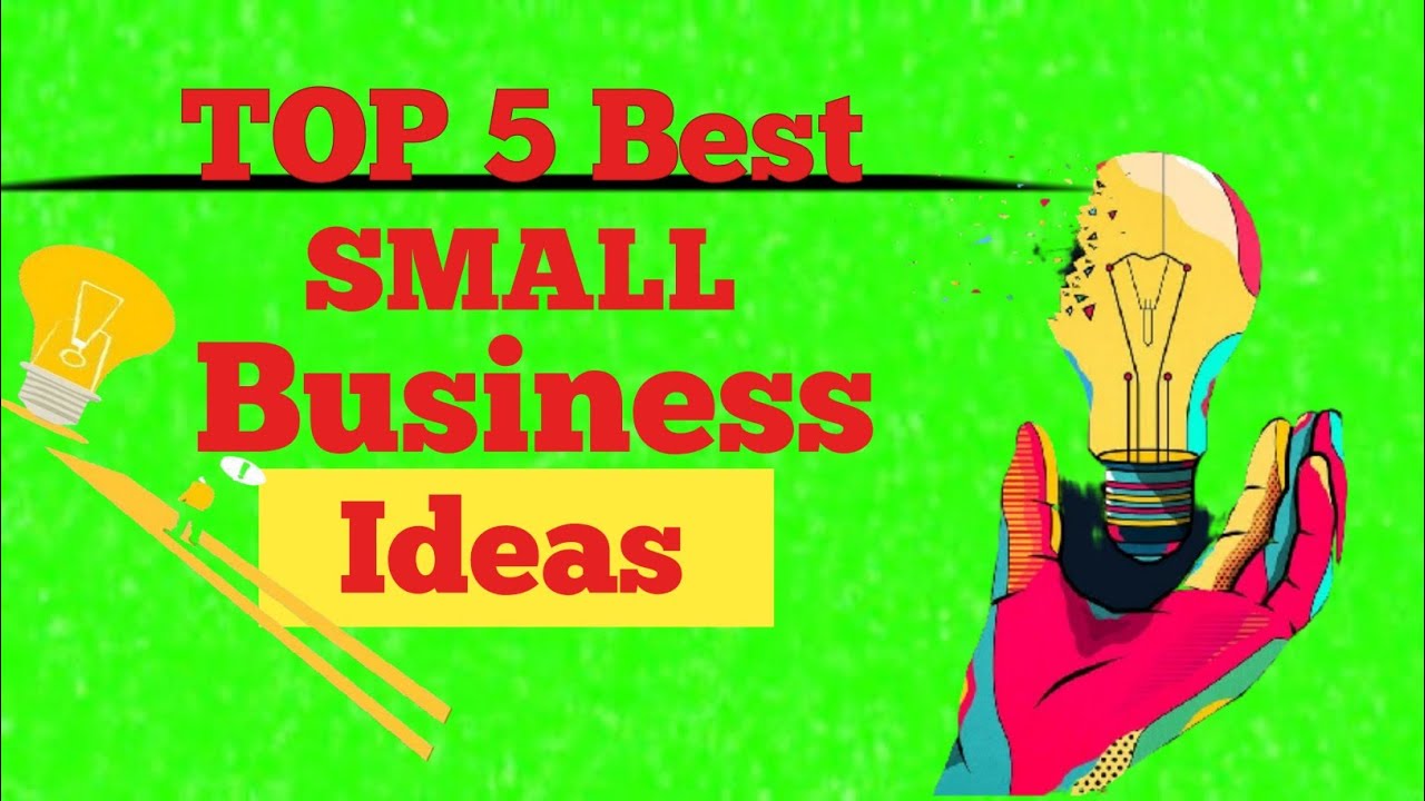 Top 5 best small business ideas for new beginner #businessideas - YouTube