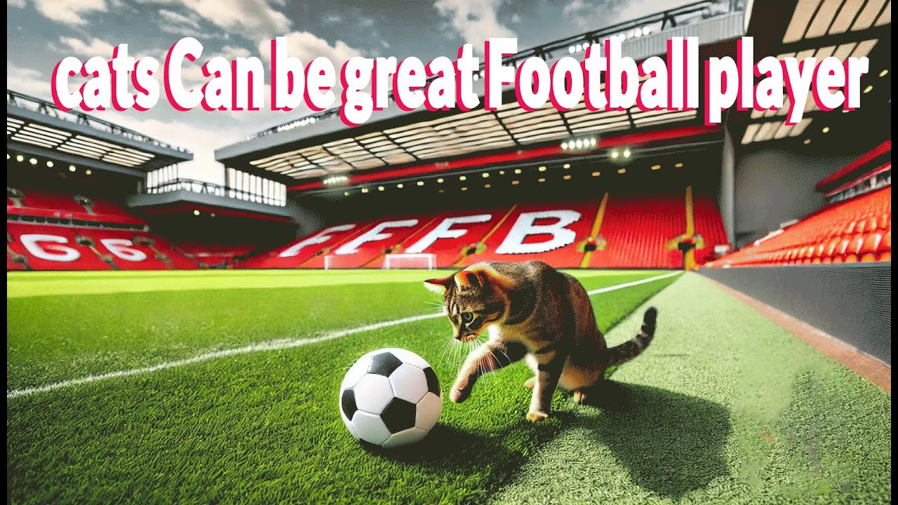 CATS CAN BE GREAT FOOTBALL PLAYER - YouTube
