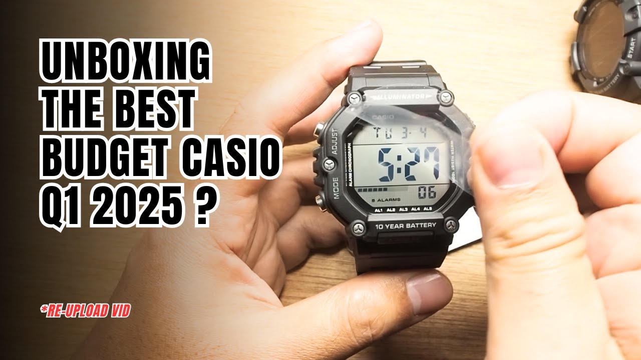 Unboxing The Best Budget Casio Release in Q1 2025 - AE-1600 Brief ...