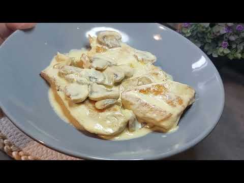 Fileto pule me kërpudha e pana , receta që kenaq gjithë familjen