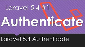 Laravel 5.4 Authentication - YouTube