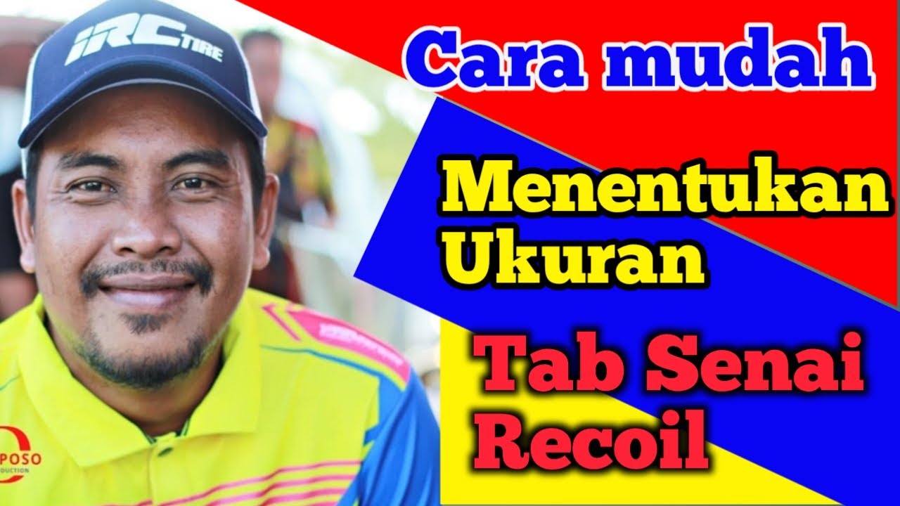 Ukuran tab senai dan mata bor recoil drat baut - YouTube