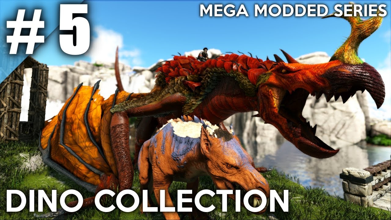 Dino Collection | ARK: Survival Evolved | Modded Series | Majaako ...