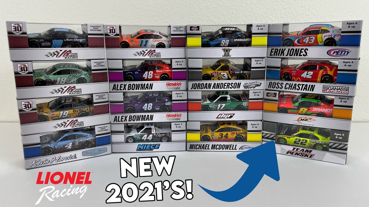 NEW 2021 DIECAST CARS AND SHIPMENT! NASCAR DIECAST HAUL - YouTube