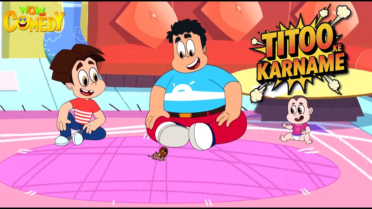 Titoo Ke Karname 100 | Titoo Funny Cartoon Compilation | Hindi Cartoon ...