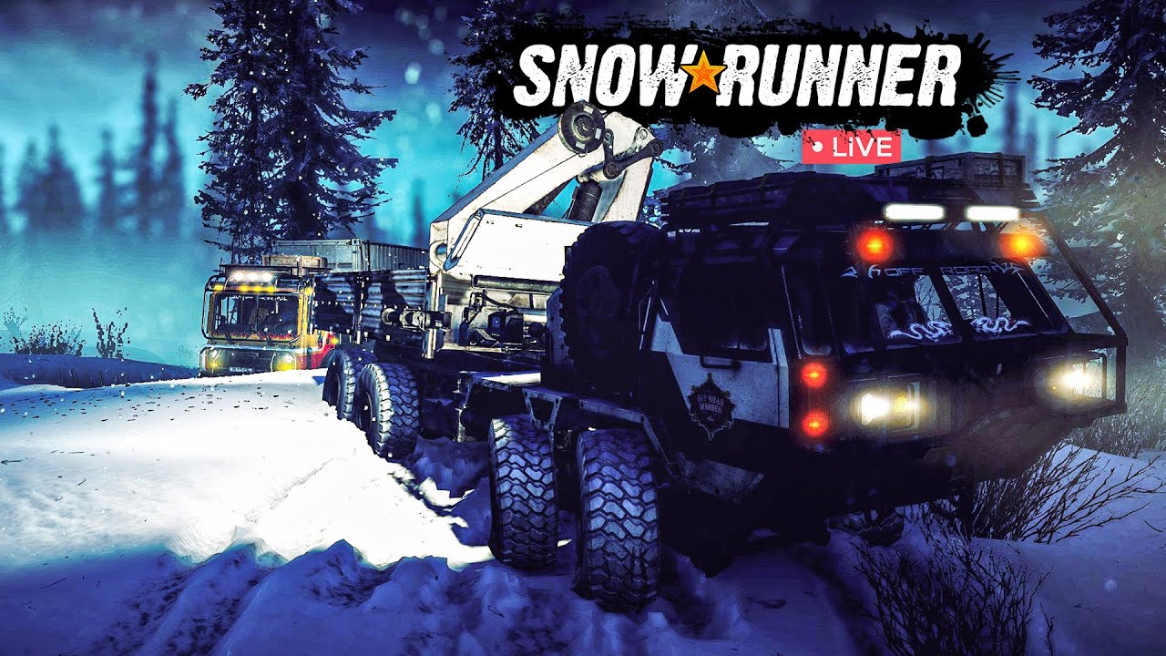 🔴LIVE - SnowRunner, Testing New Mack Trucks Alaska USA #3 - YouTube