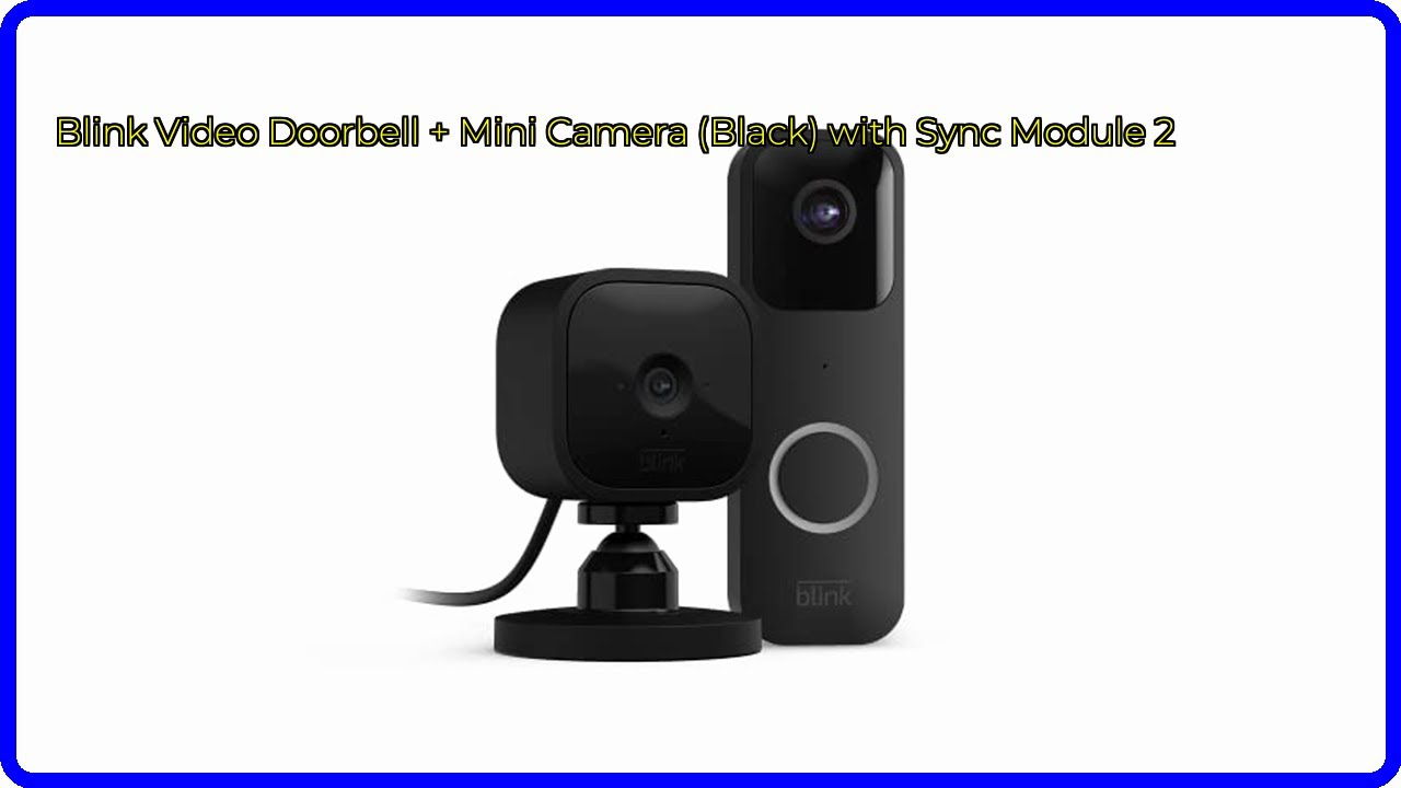REVIEW (2025): Blink Video Doorbell + Mini Camera (Black) with Sync ...