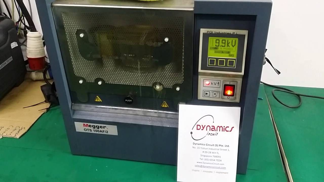 OTS 100AF Megger - YouTube