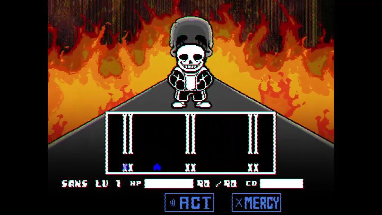 he bet me i couldn't beat papyrus, so i did. - YouTube