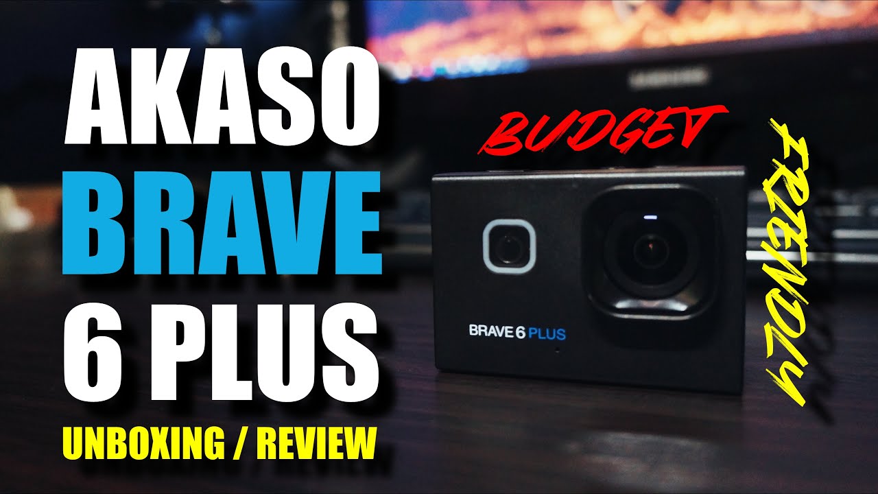 AKASO BRAVE 6 PLUS - (UNBOXING ,REVIEW,TEST) Good Quality Video ...