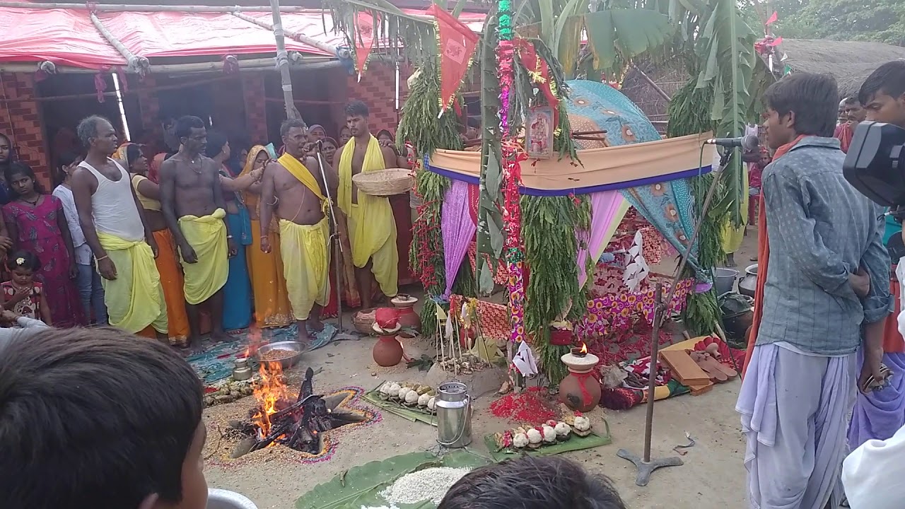 Bhuiya baba pooja bhusahi bhagat nagendra ray ji(3) - YouTube