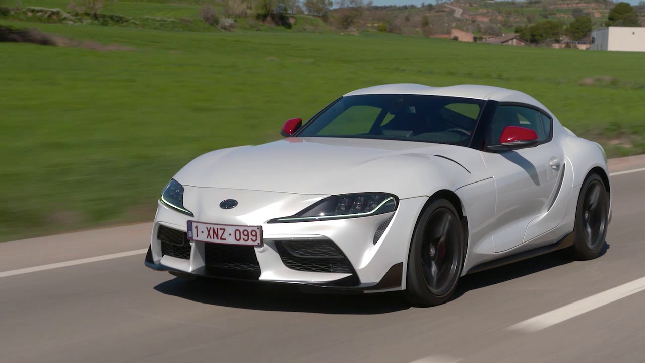 2020 Toyota GR Supra 2.0L (White) - YouTube