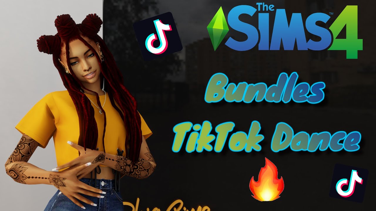 TikTok "Bundles" Dance Animation for The Sims 4 - YouTube