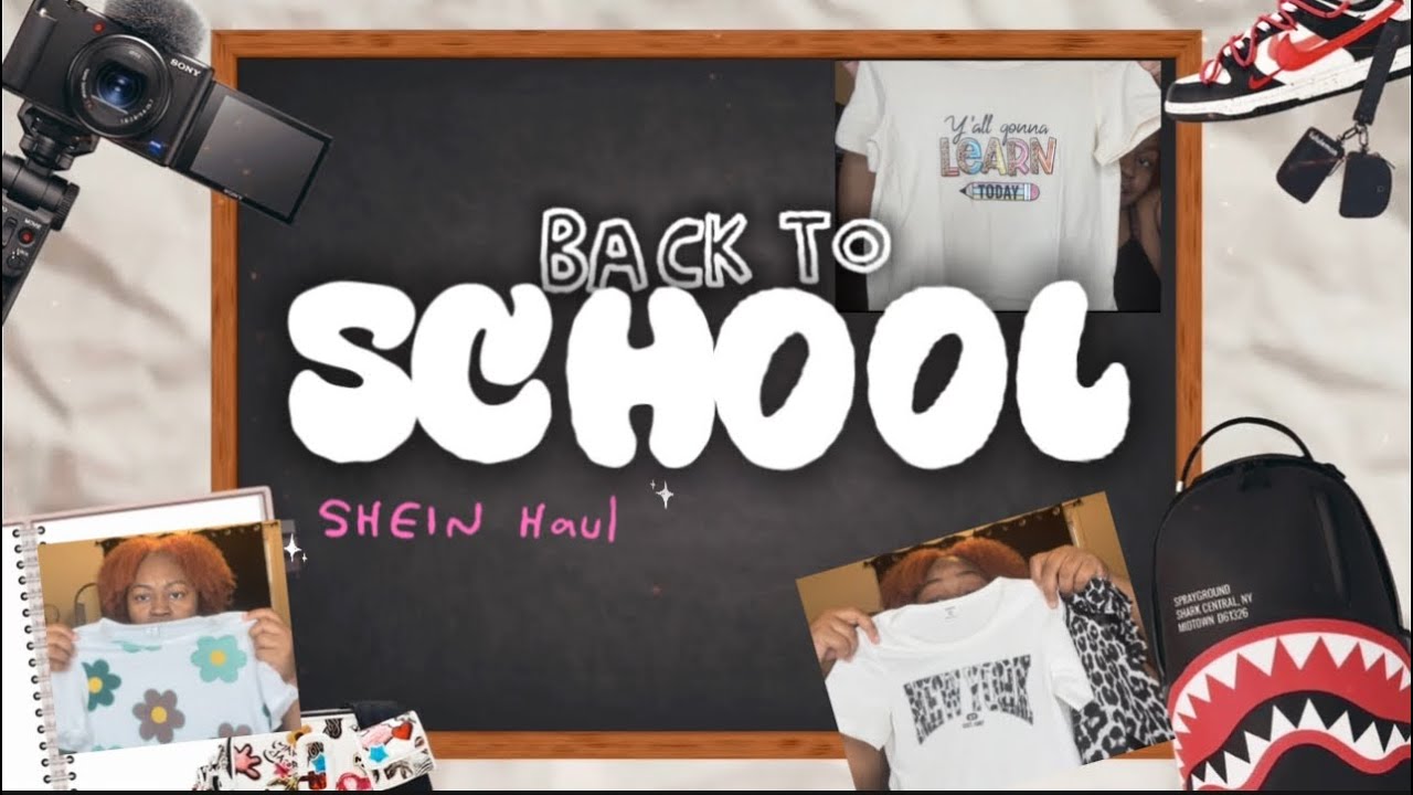 SHEIN Back To School Haul - YouTube
