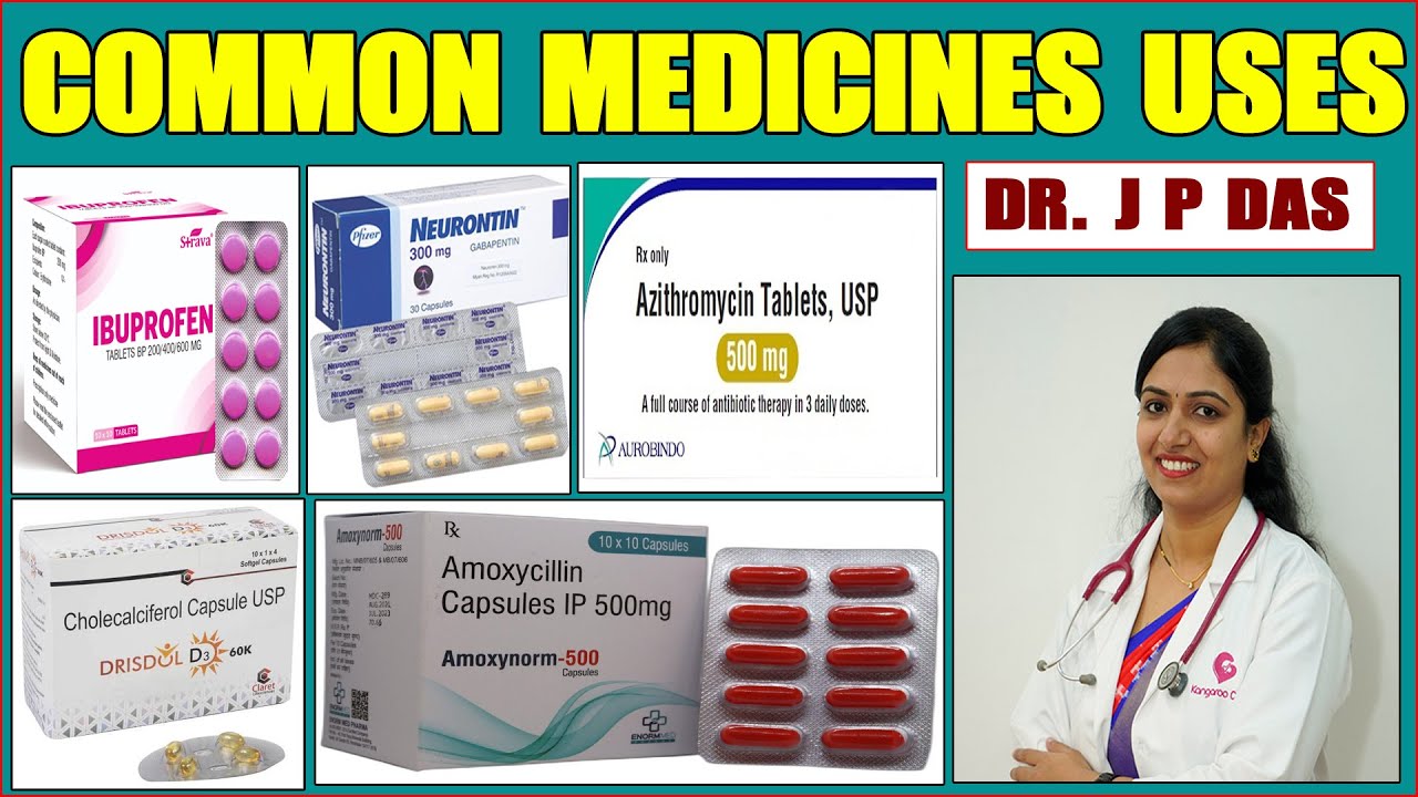 COMMON MEDICINE USES | Dr. J. P. DAS - YouTube