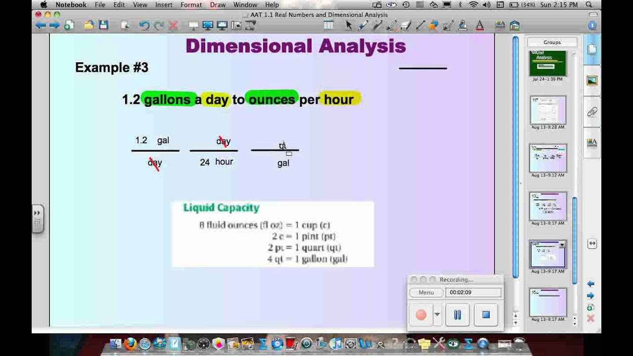 Unit Analysis Example 3 - YouTube