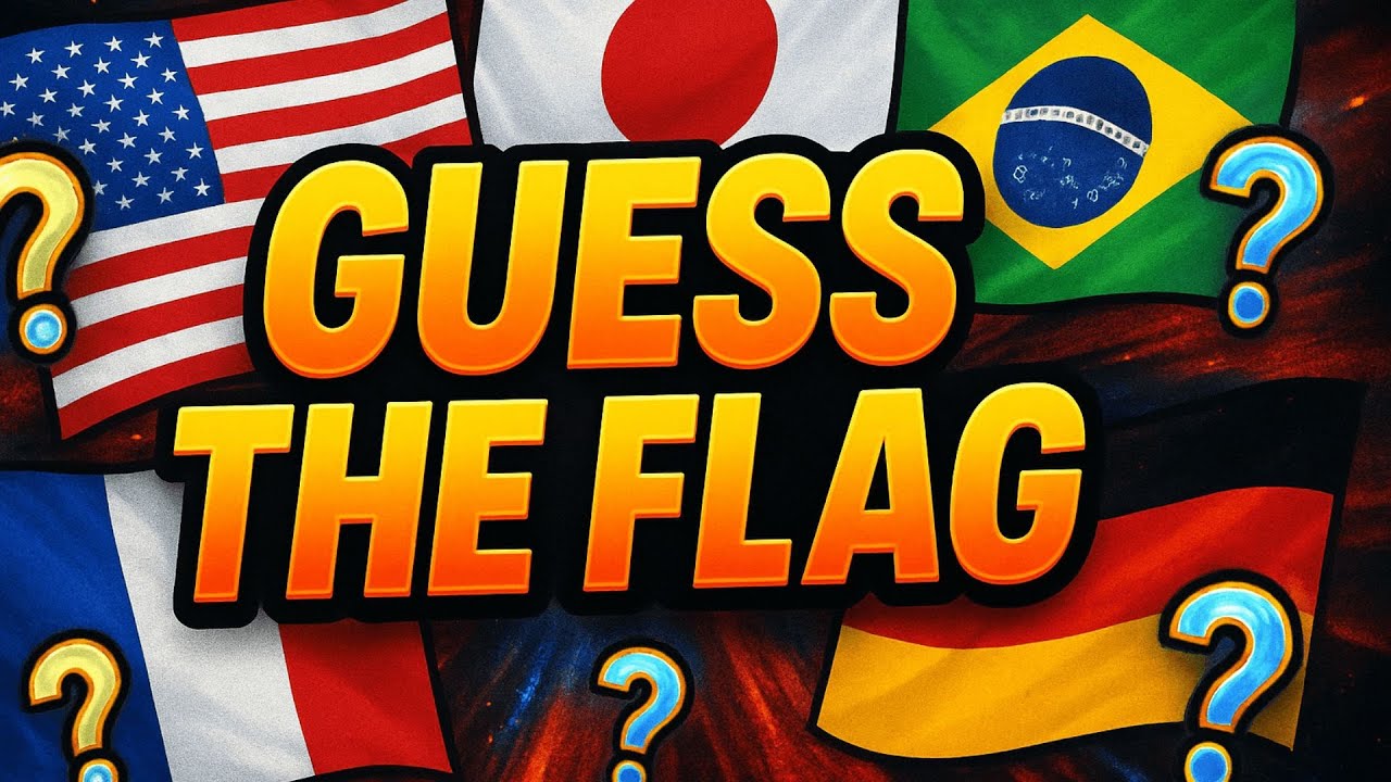 How Many Flags Can You Name? #quiz #flag #guess - YouTube