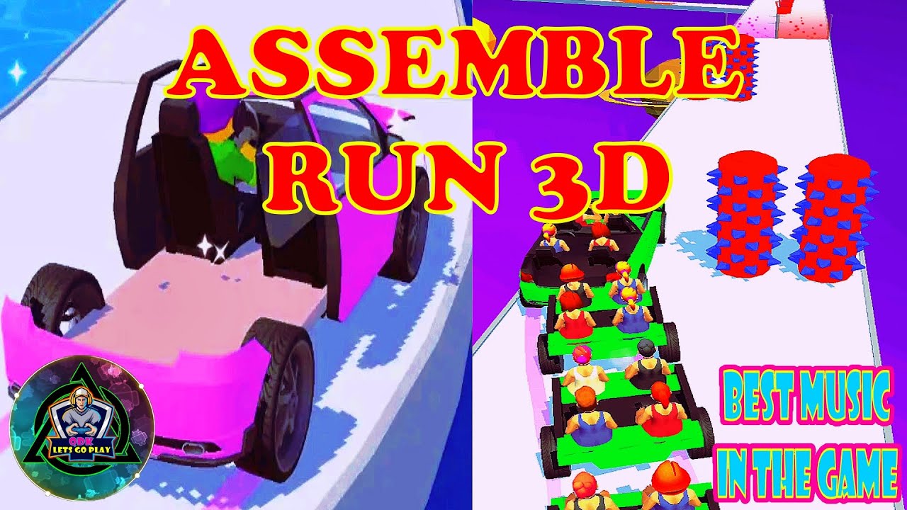 ASSEMBLE RUN 3D. GAMEPLAY ON ANDROID. LEVEL 7-8 - YouTube