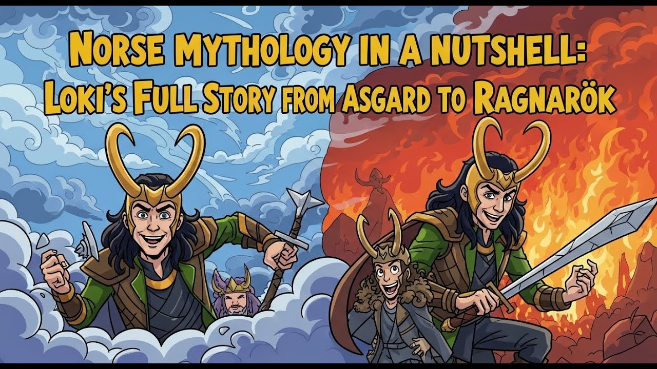 Norse Mythology in a nutshell: Loki's Full Story from Asgard to ...