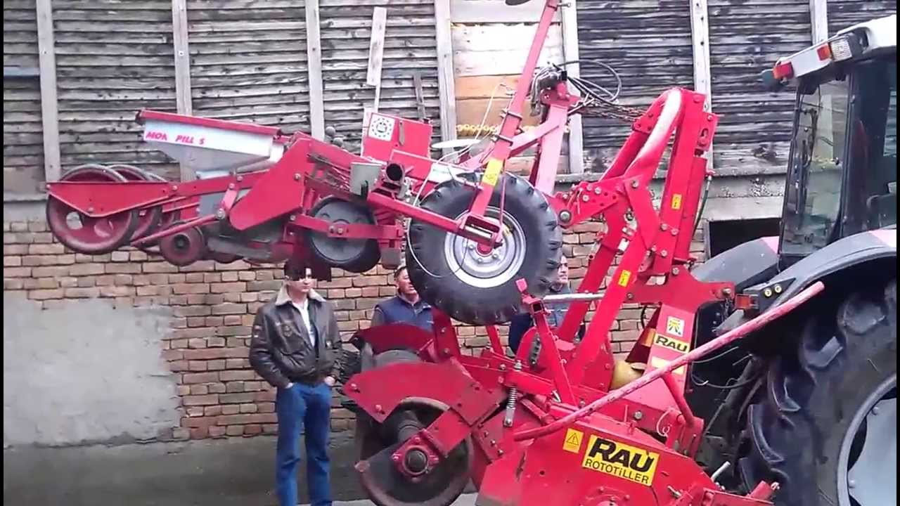 RAU ROTOTiLLER & KVERNELAND ACCORD - YouTube
