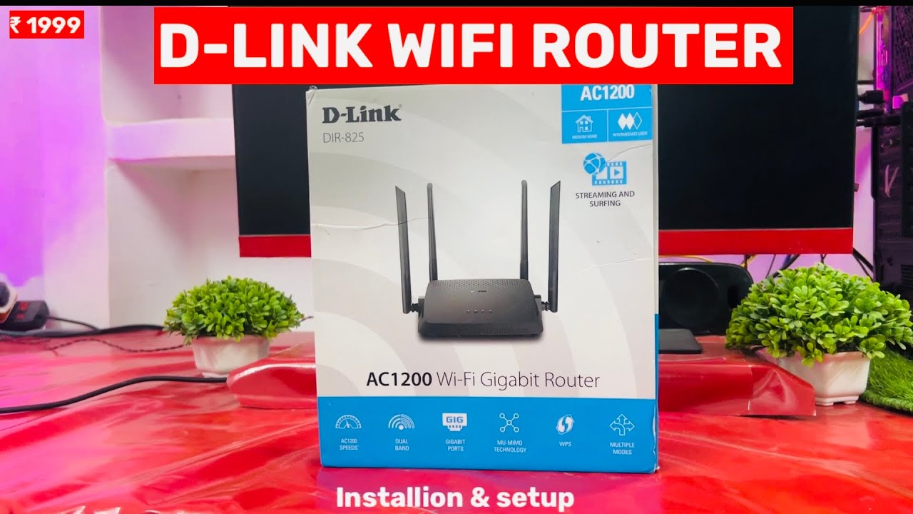 D-Link DIR-825 1200Mbps Dual Band Wi-Fi Router | Fast & Reliable Speeds ...