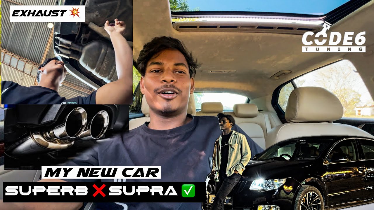 This is superb supra || stage 2 tunned skoda superb one in Jharkhand ⚡️ ...
