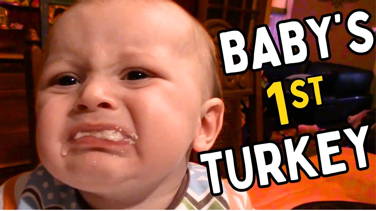 BABY'S FIRST THANKSGIVING TURKEY Fail Compilation - YouTube