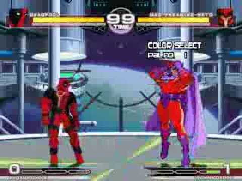 MUGEN |\/| Deadpool (me) VS Magneto - YouTube