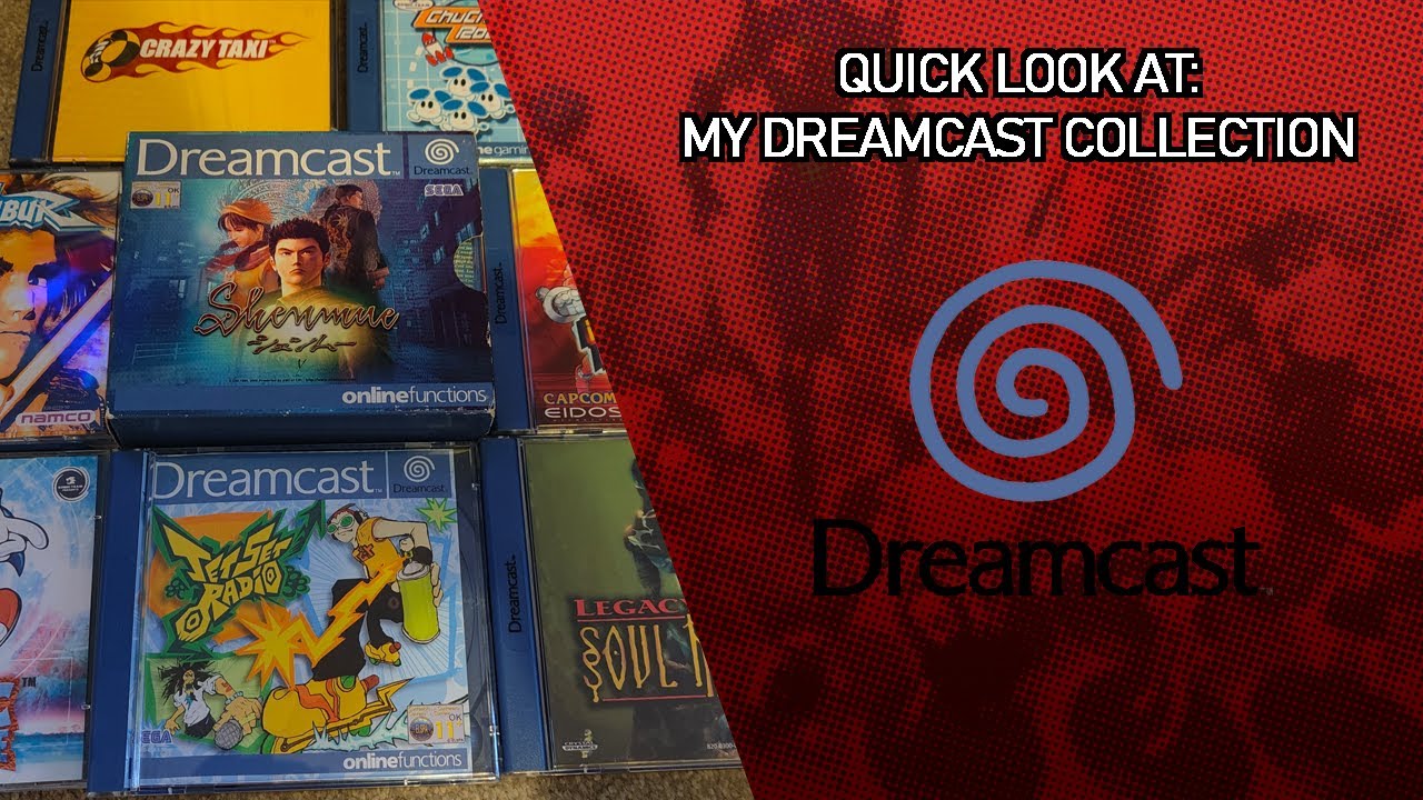 Quick Look At: My Sega Dreamcast Collection - YouTube