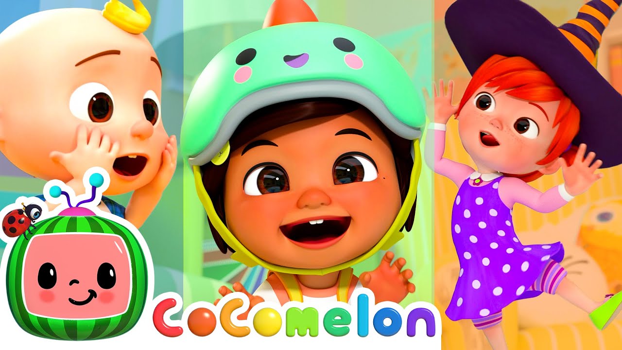 JJ's Halloween Costume Party Nonstop 10 Minute Loop! | CoComelon - YouTube
