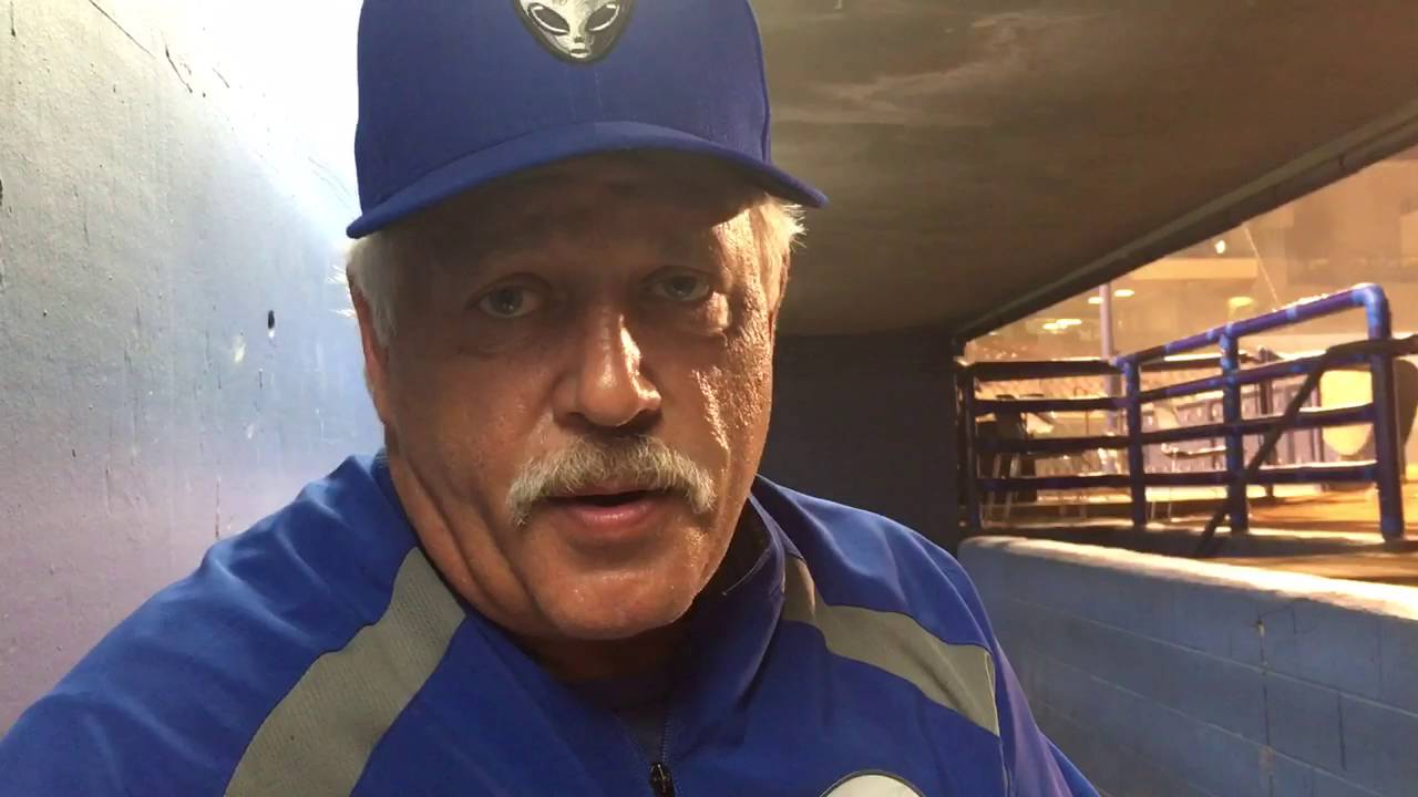 Manager Wally Backman after the loss to New Orleans - YouTube